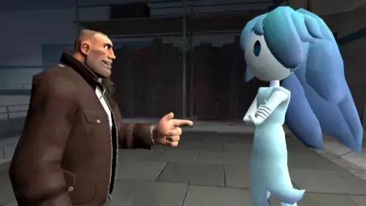 Soldier Meets Someone Spooky [GMod Animation]