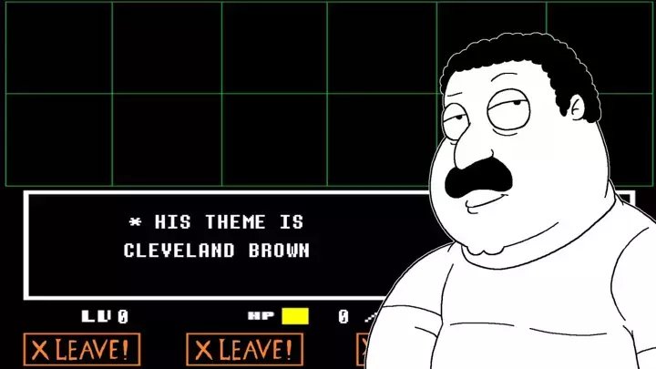 His Theme is Cleveland Brown
