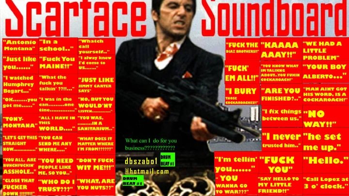 scarface soundboard