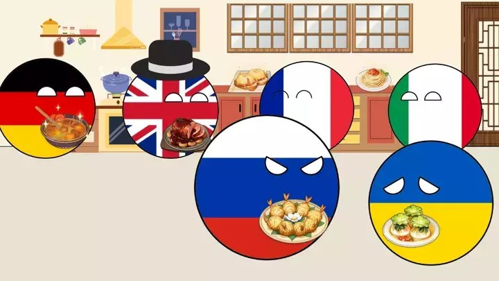 “Cooking Club” | CountryballsAnimated S2E2