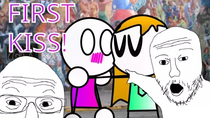 First Kiss Meme | Hardstew Originals