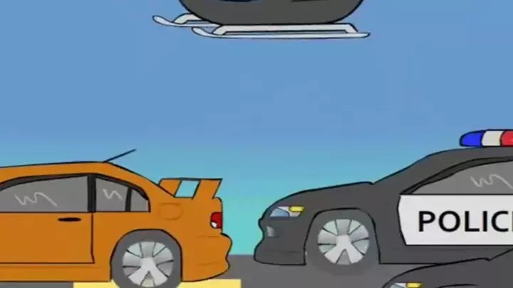 1st Car Flash Animation