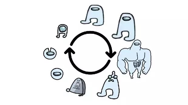 Amogus Life Cycle Remake | Treedom999 Original