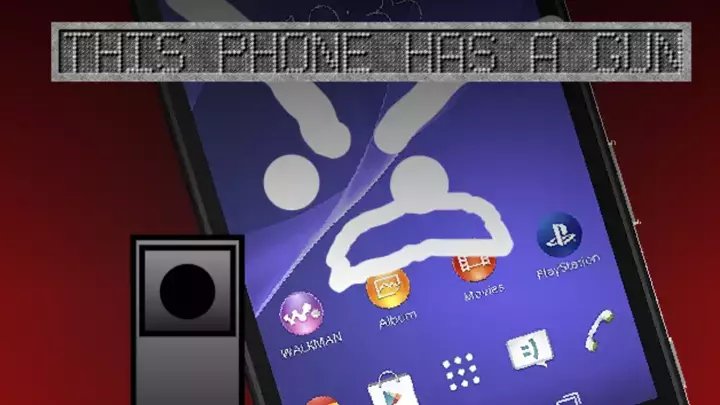 This Phone Has A Gun