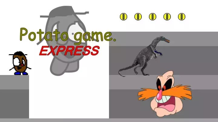 Potato game. Express