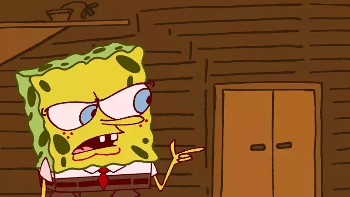 I cannot let you escape, Squidward