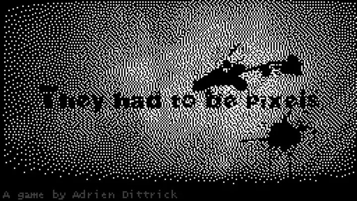 They had to be pixels