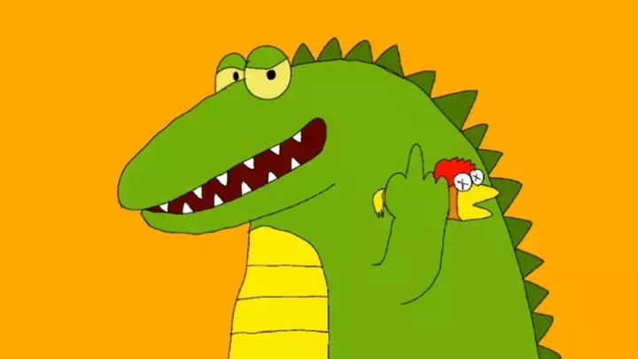 Gali The Alligator but it's badly animated