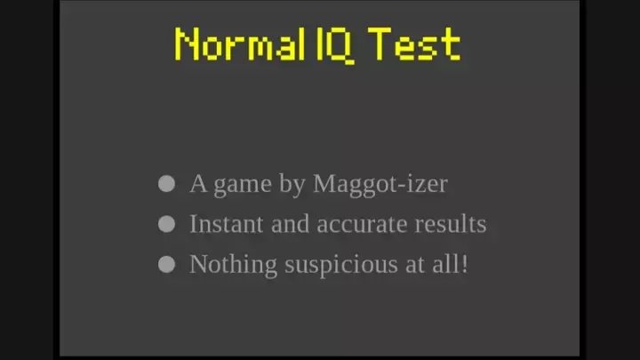 Normal IQ Test