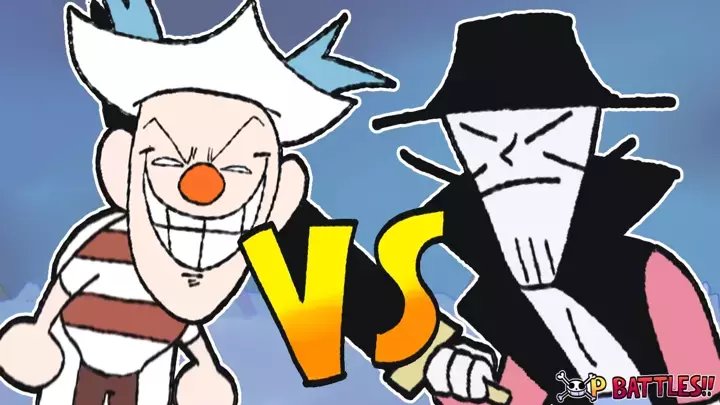 BUGGY VS MIHAWK! OP BATTLES!! (One Piece Fan-Animation)
