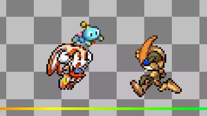 Classic Cream The Rabbit Sprites