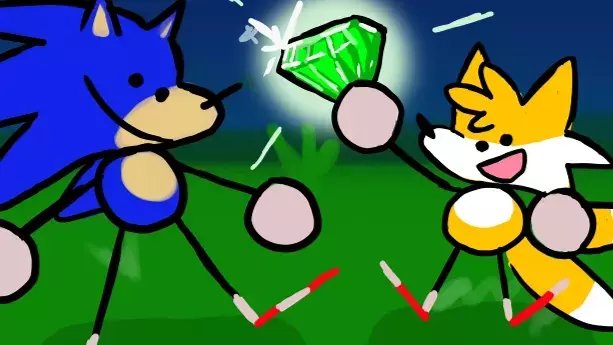 Sonic & Tails Passed Something
