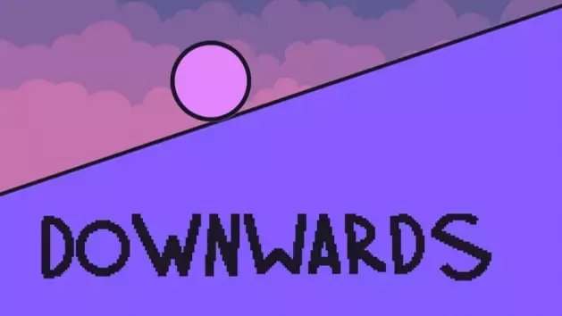 Downwards