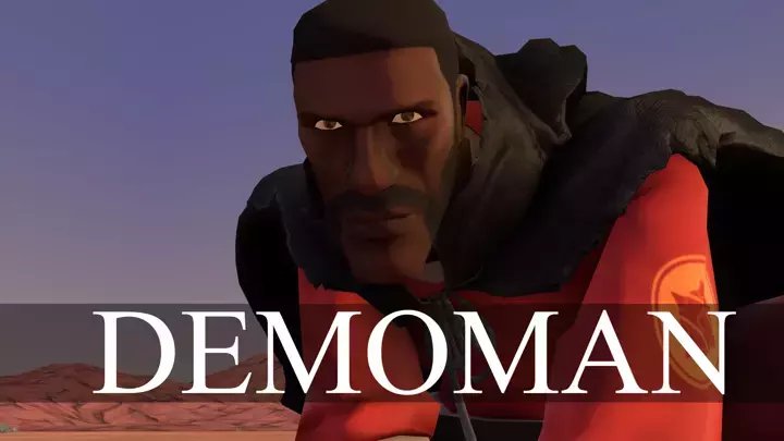 Demoman unleashes Eyelander