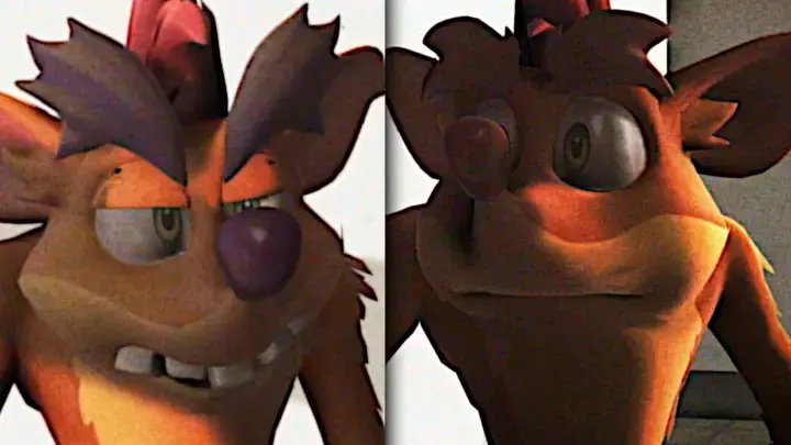 Crash confronts Fake Crash