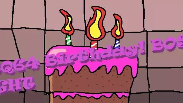 STQ64 Birthday boss fight