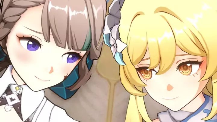 Lynette x Aether x Lyney x Lumine animation 4