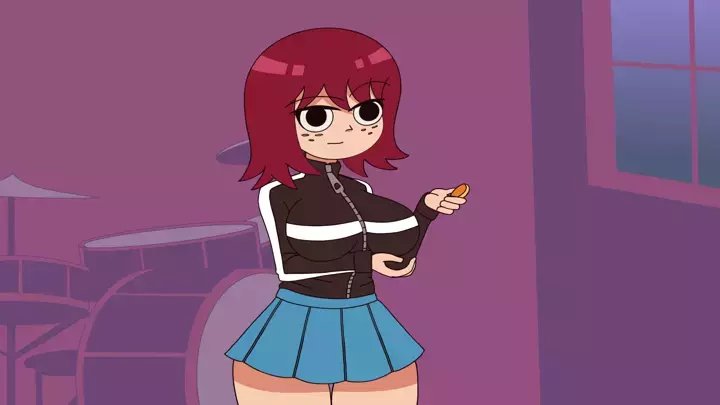 Kim Pine and Scott Pilgrim