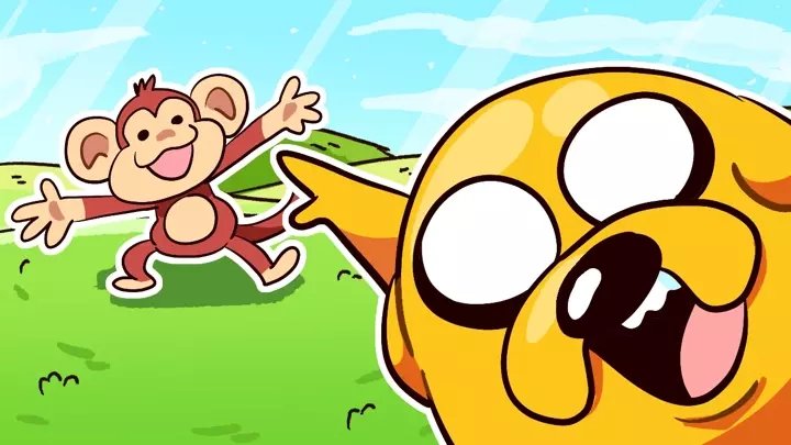 Jake Meets A Monkey