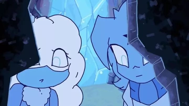 The wind gem in the cave