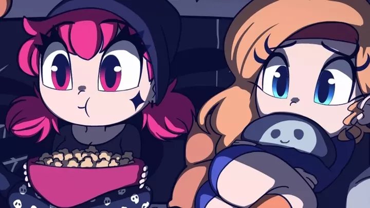 Horror movies with the gals