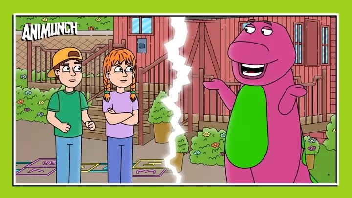 Barney The Unhinged Dinosaur 2