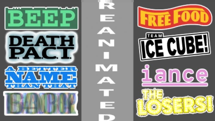 BFB Team Logos REANIMATED