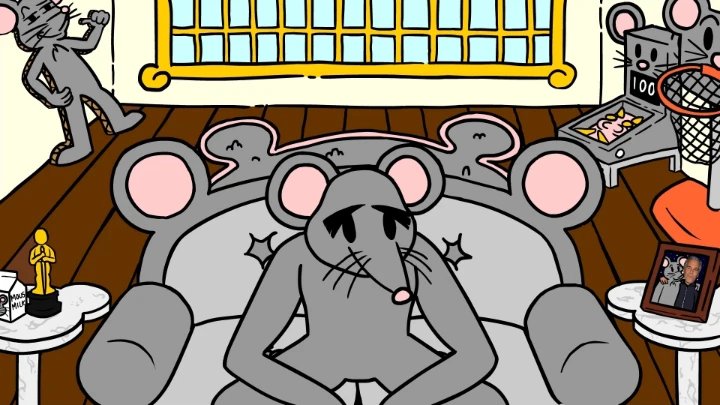 Interesting Mouse Type Character Responds