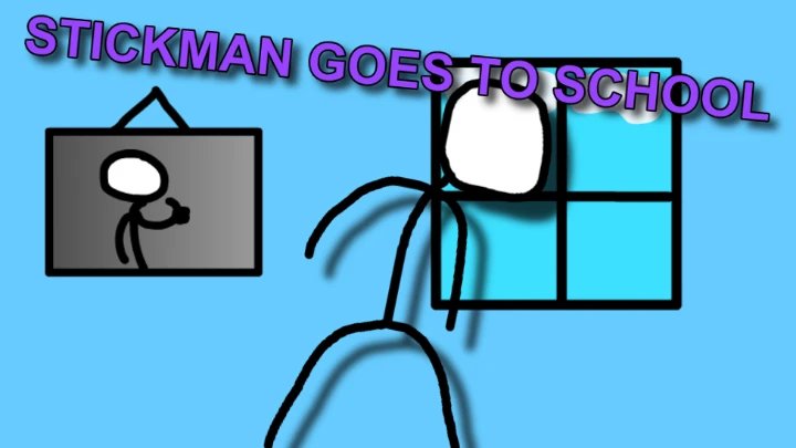 Stickman Goes to School