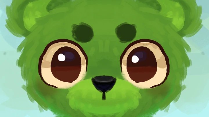 green bear