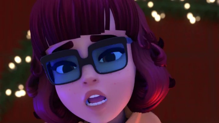 Velma Christmas animation
