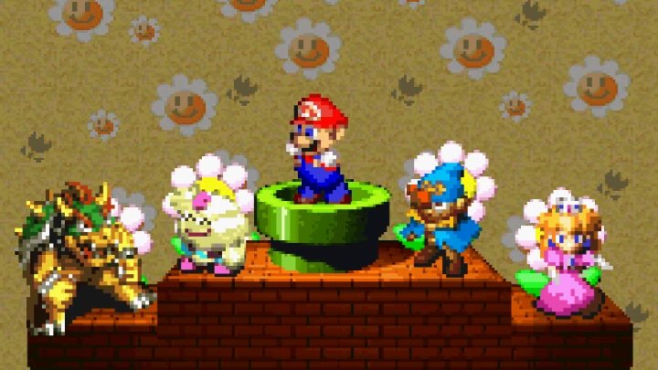 SMRPG Level Up Dance - SNES Styled