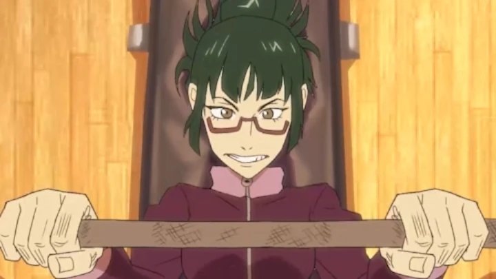 Maki Zenin's transformation