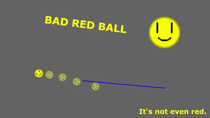 Bad Red Ball