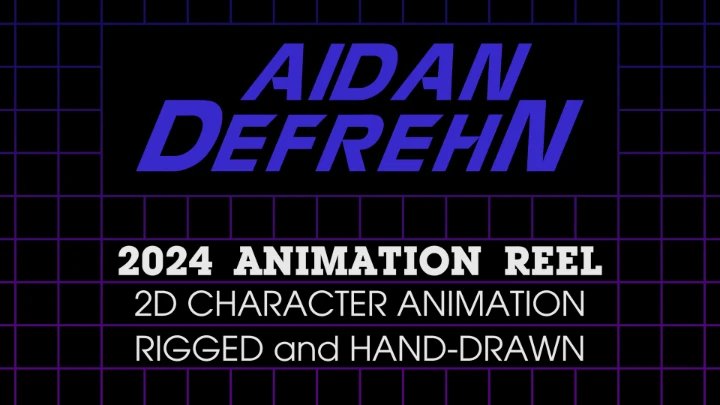 Aidan DeFrehn's Demo Reel (2024)
