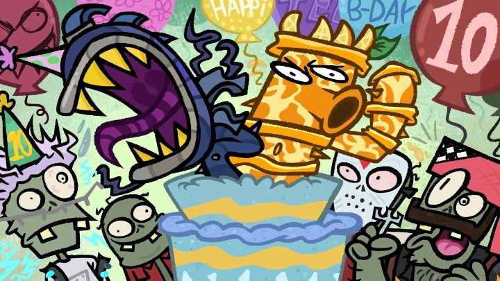 10 Years of PvZ Garden Warfare