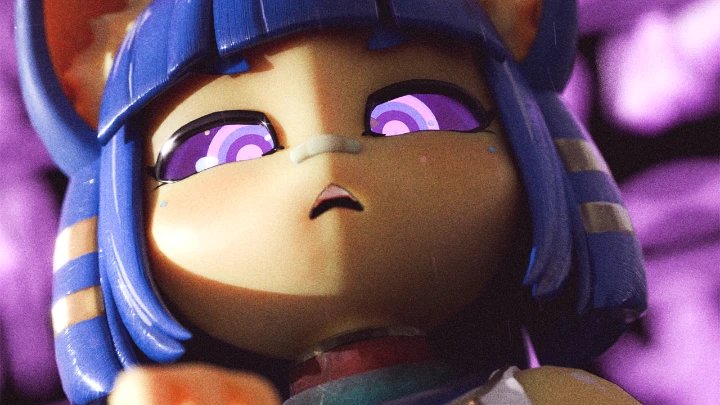 Video Series Animal Crossing Ankha Video Zone Original Bones & Ankha