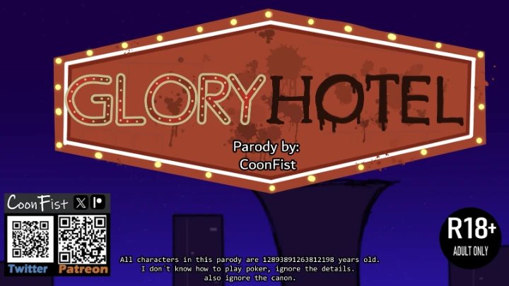 HAZBIN HOTEL ANIMATION parody GLORY HOTEL