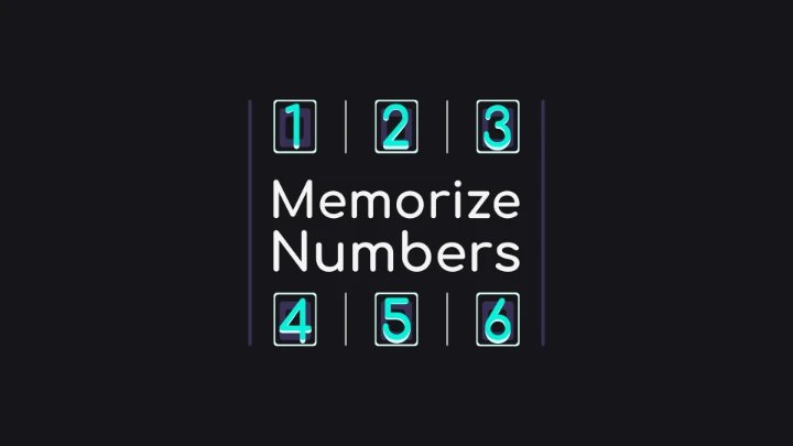 Memorize Numbers