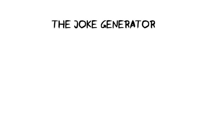 Joke generator v0.2