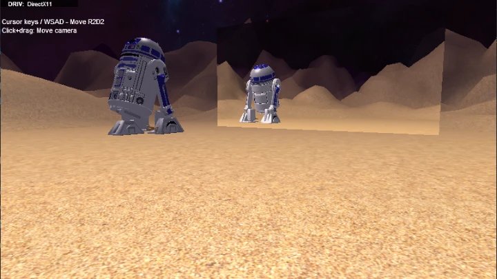 Away3D Haxe Planar Reflections Demo