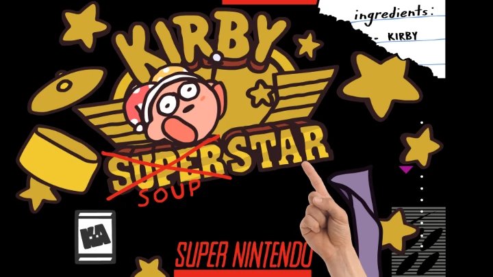 Kirby Super Star Intro, but I Animated It