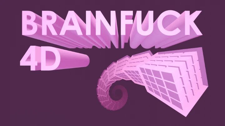 Brainfuck 4D (FUCKFUCKFUCKOHFUCK)