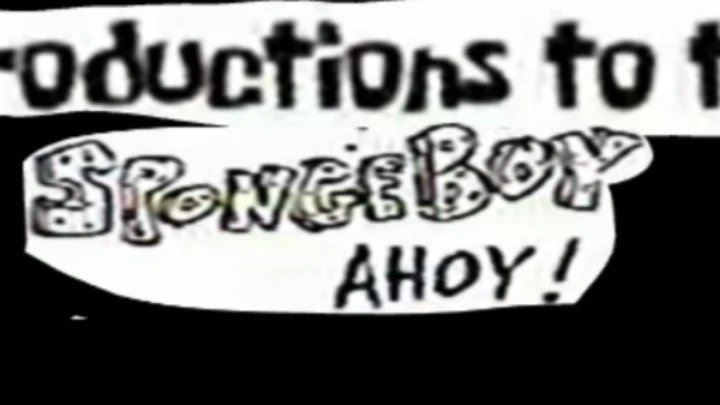 Spongeboy Ahoy characters presentation my way