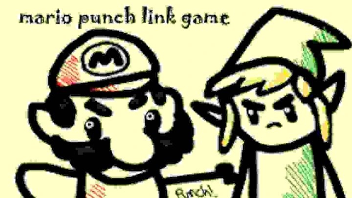 mario punch link game