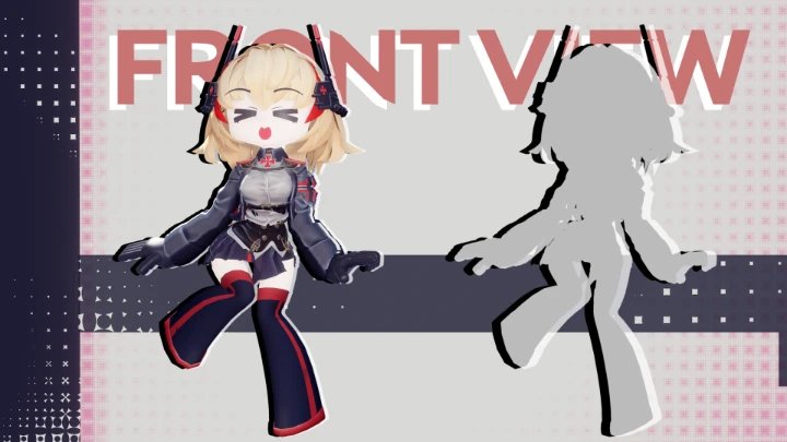 Chibi Roon Azur Lane Dance [Blender]