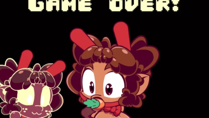 Game Over: Nabby's Netted Bunny Bounce!