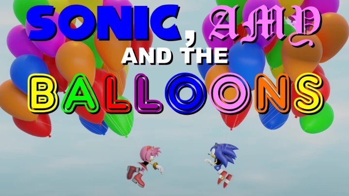 Sonic, Amy, and the Balloons