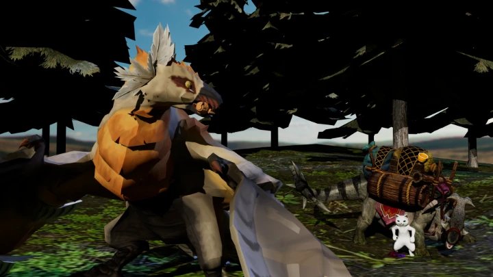 Monster Hunter Fan animation