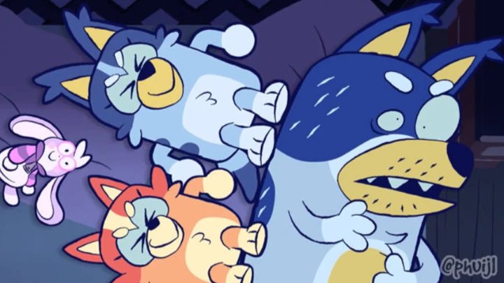 Bluey Reanimate Shot